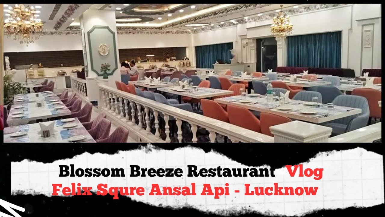 Blossom Breeze Restaurant- Felix Square Ansal api Lucknow |#Restaurant ...