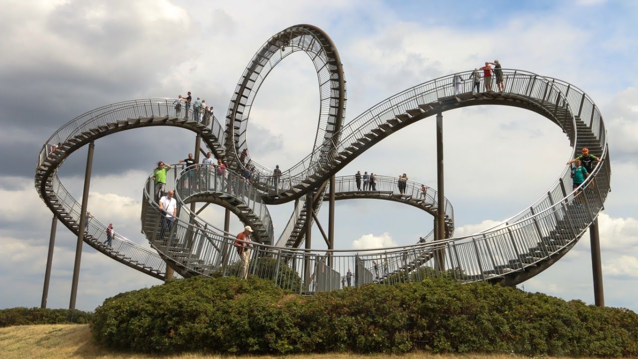 Tiger and Turtle - Magic Mountain, Duisburg - YouTube