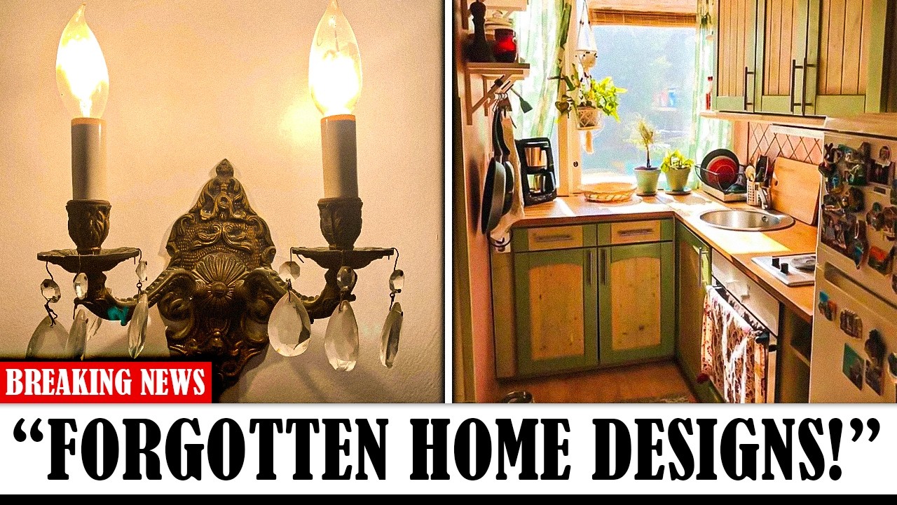 50 VERY Old Home Features… That Have FADED Into History - YouTube