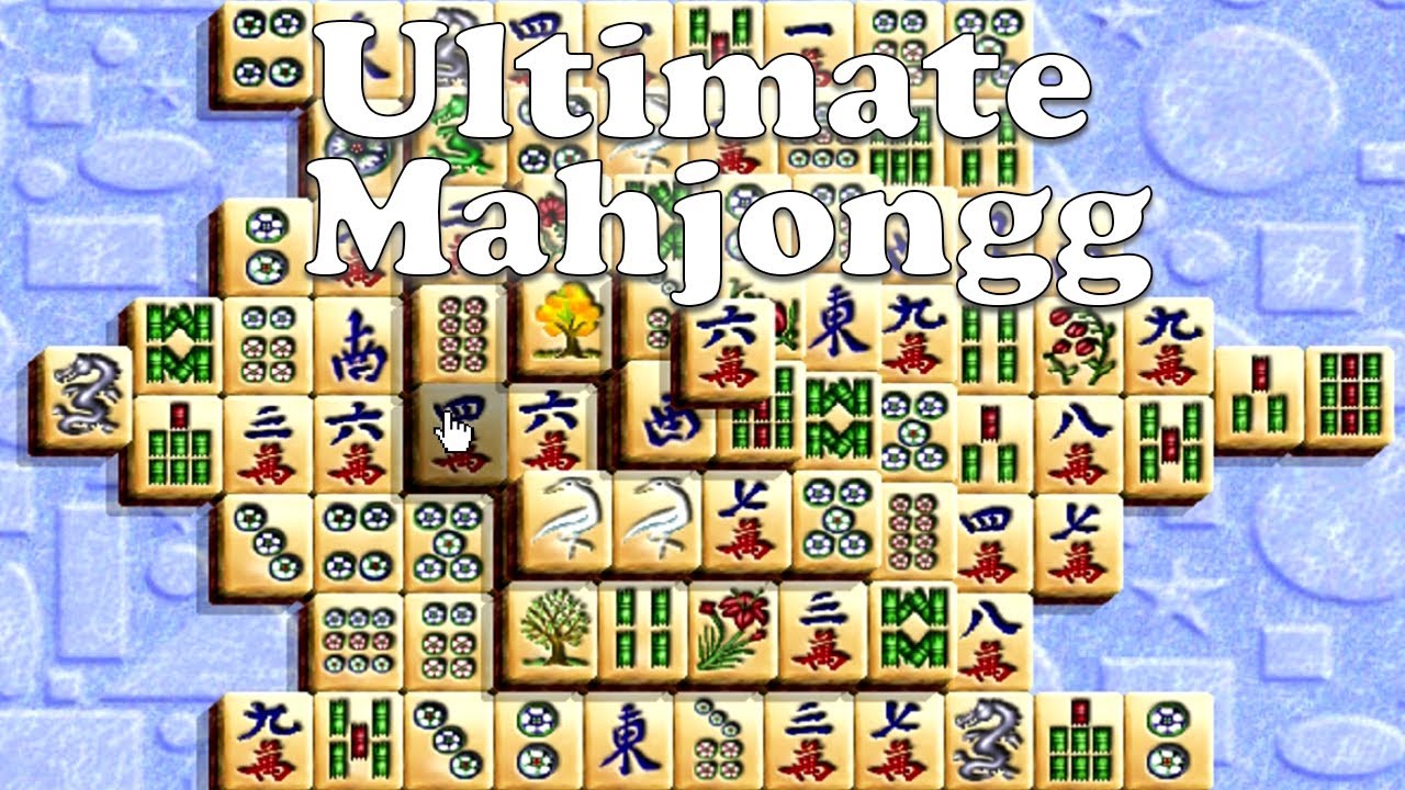 Ultimate Mahjongg (Windows game 2000) - YouTube