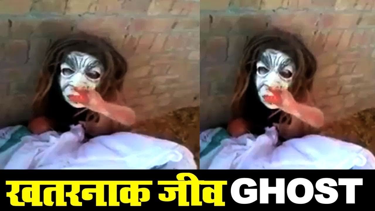 Scary GHOST-like Creature caught in Punjab India डरावना जीव को लोगो ने ...