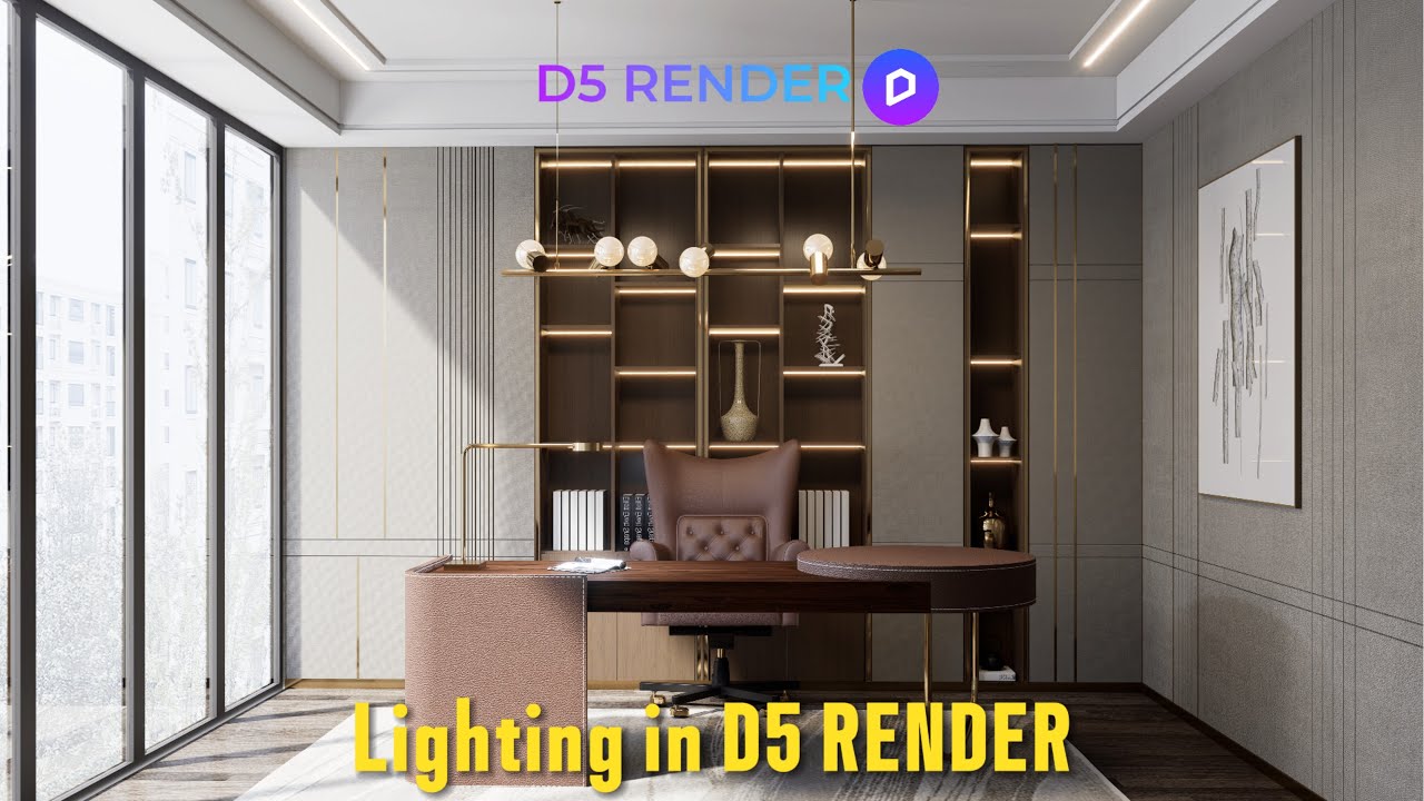 Real lighting in D5 render - YouTube