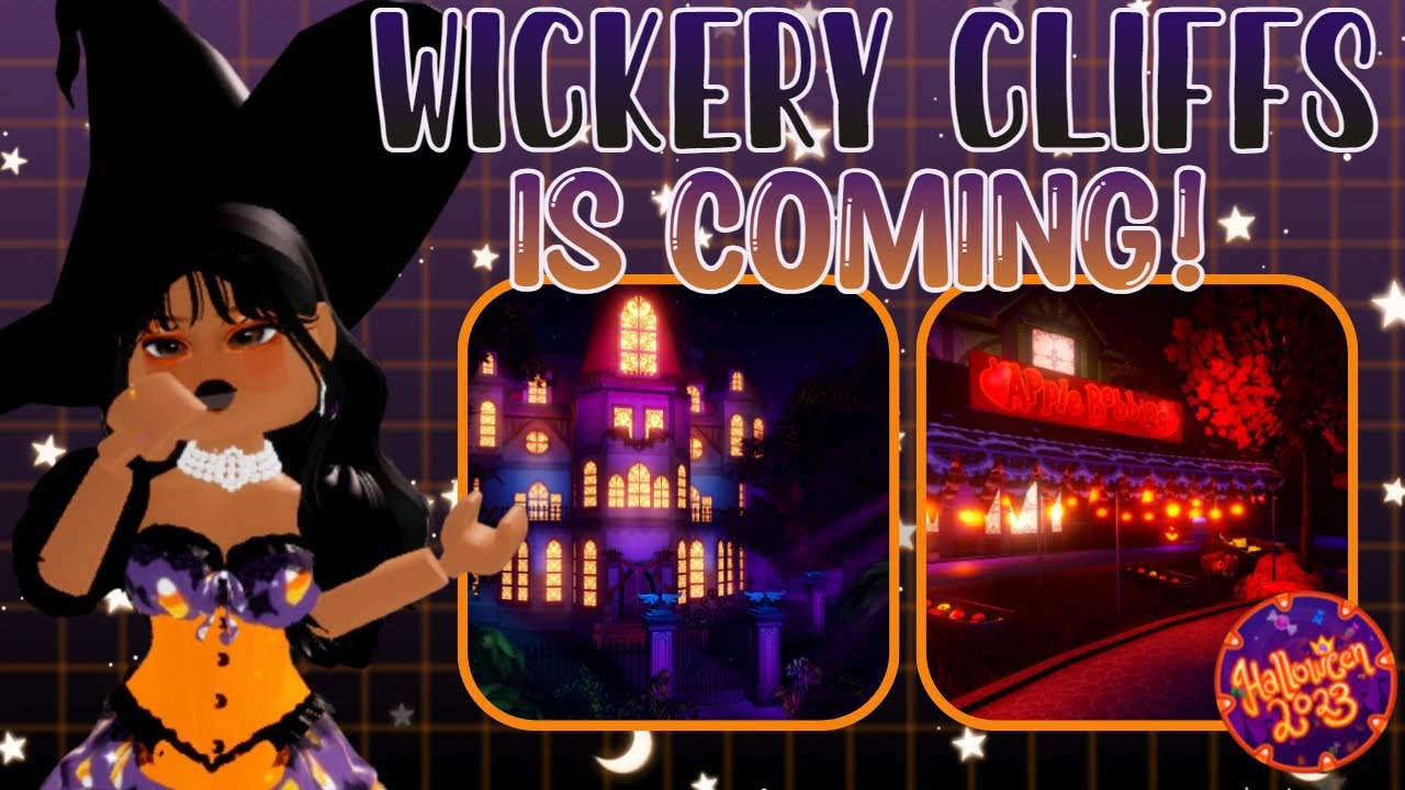 WICKERY CLIFFS IS COMING SOON! Royalloween 2023 | Roblox Royale High ...