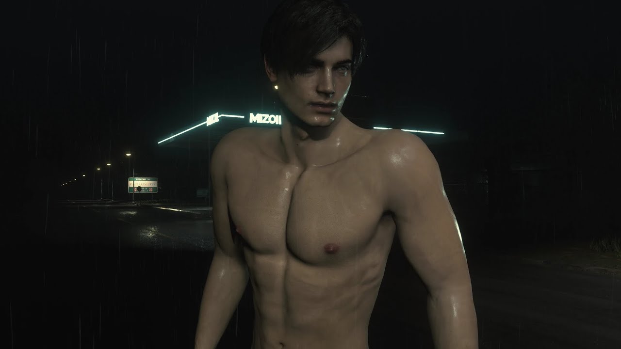 Leon Kennedy Naked Mod - Resident Evil - YouTube