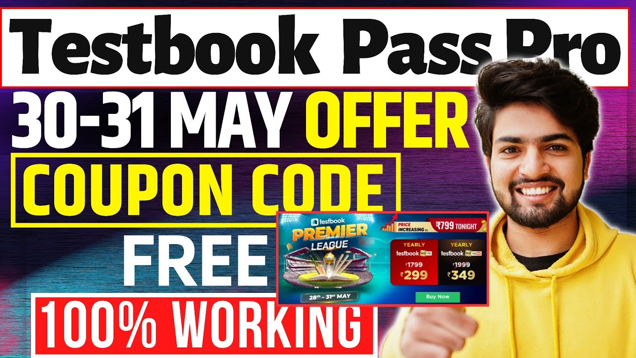 Testbook Pass Pro Coupon Code | Testbook Coupon Code | Textbook Pro ...
