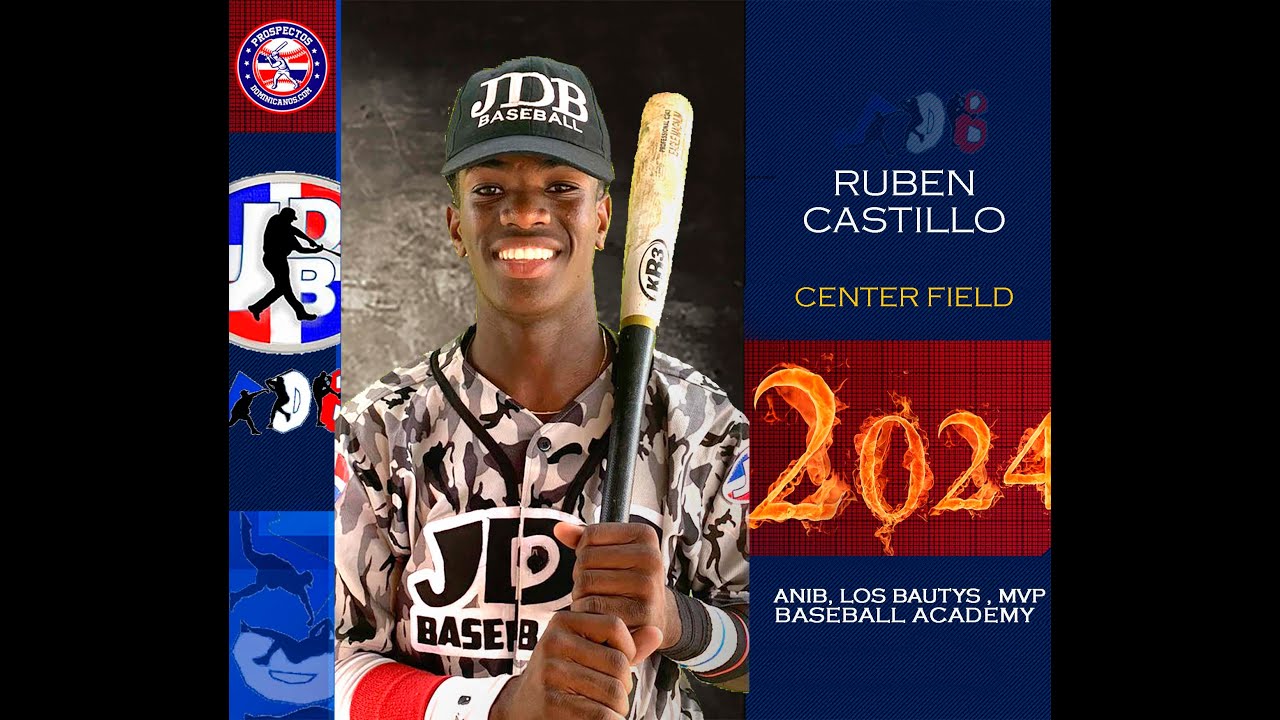 Ruben Castillo OF 2024 Class From (ANIB Baseball Academy) Date video ...