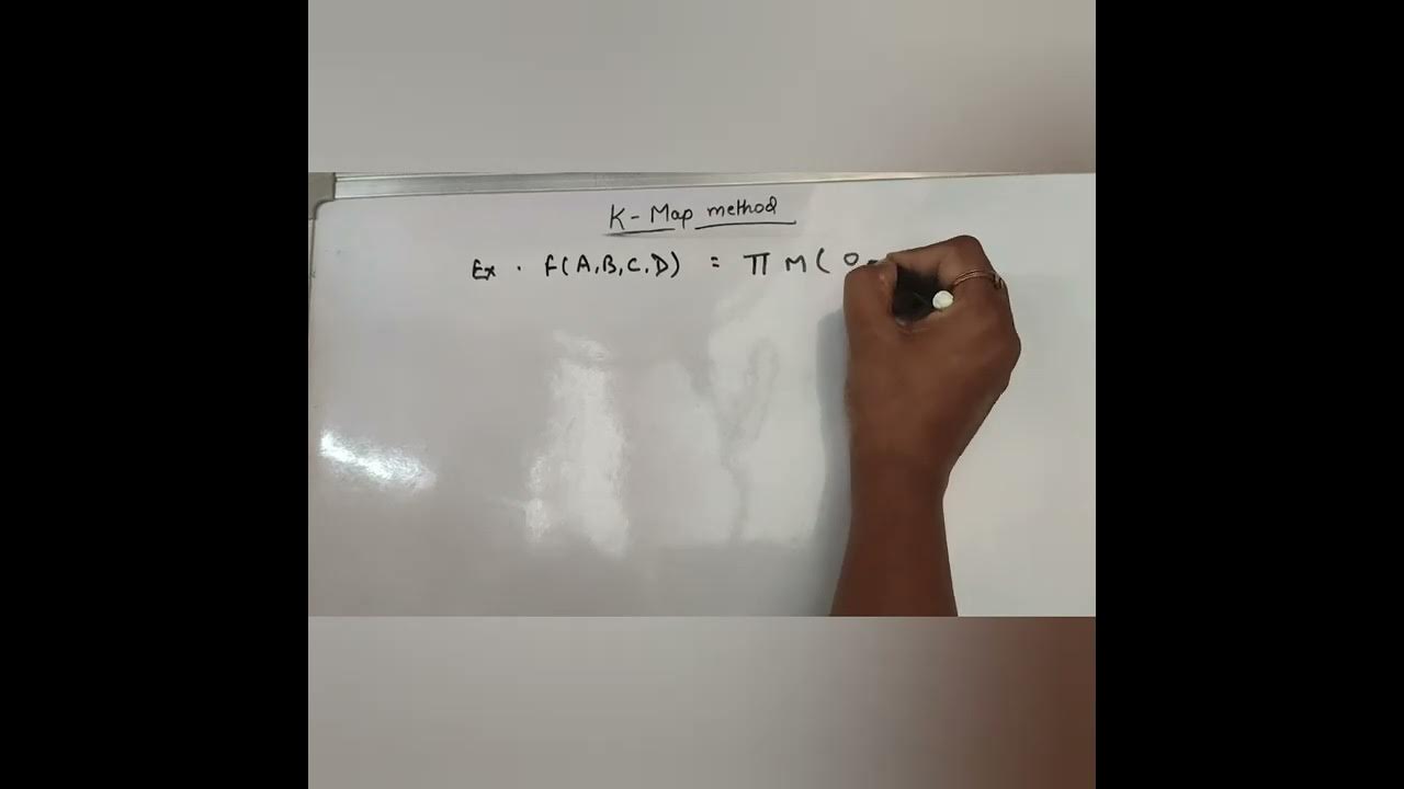 Minimization of 3 and 4- variable POS boolean functions by using K-map ...
