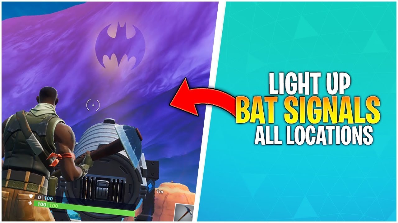 Light Up Different Bat Signals Outside of Gotham City *ALL* Locations ...