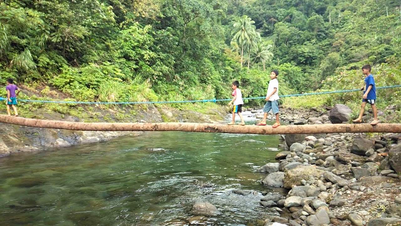 the primitive bridge in the philippines - YouTube