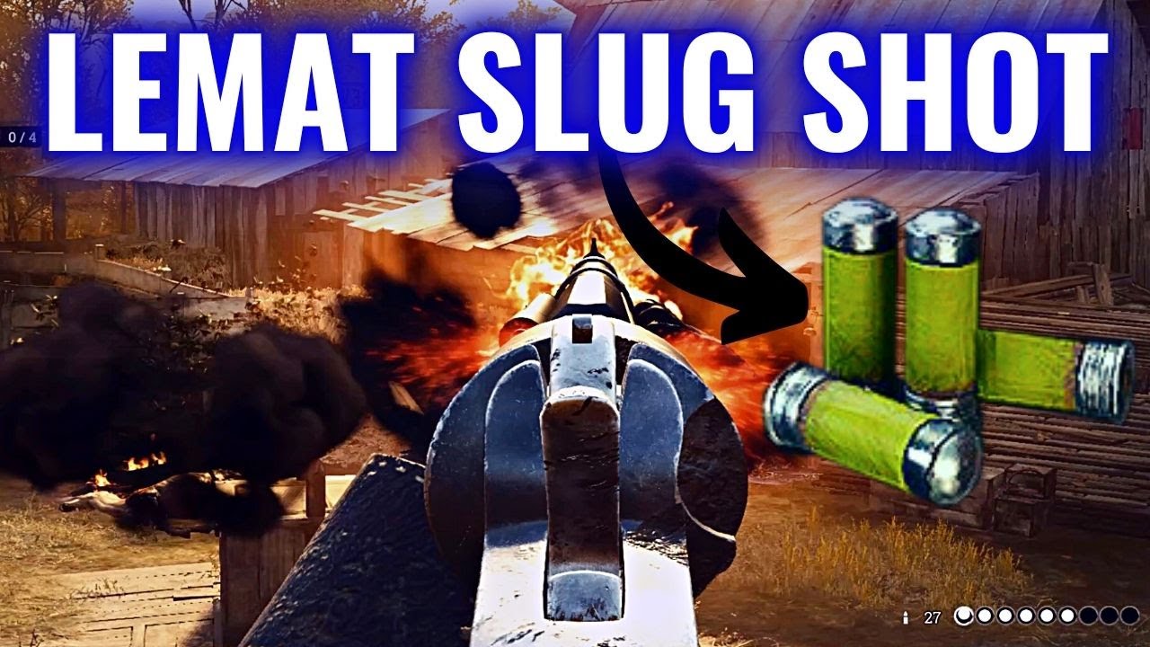 Lemat on SLUGS is a Solid Shotgun - Hunt: Showdown - YouTube