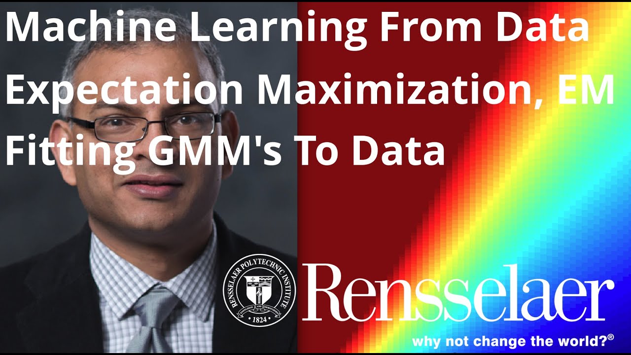 19-d LFD: Expectation Maximization (EM) algorithm for fitting a GMM to ...