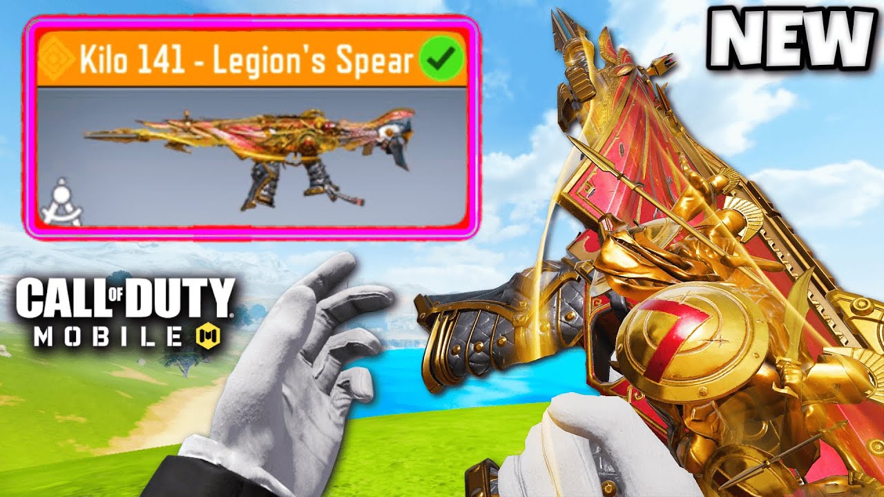 *NEW* LEGENDARY KILO 141 - LEGION'S SPEAR 😍 (COD MOBILE) - YouTube