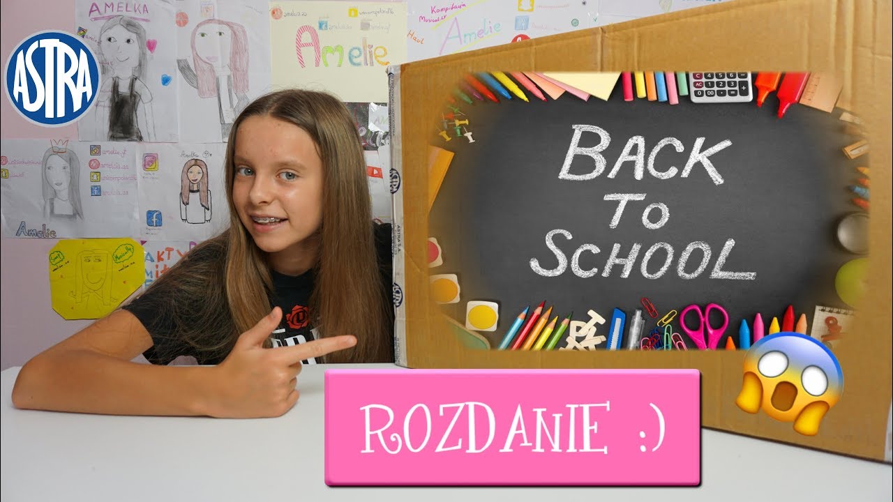 BACK TO SCHOOL #3 Wielka Paczka - ROZDANIE - przybory i plecaki HASH ...