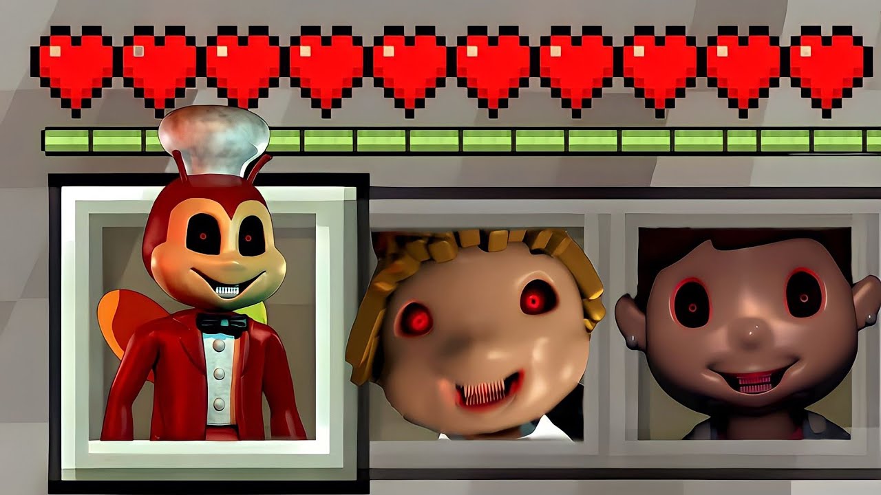 Creepy Jollibee's Mascots Mod sa Minecraft PE | Grabe Nakakatakot Sila ...