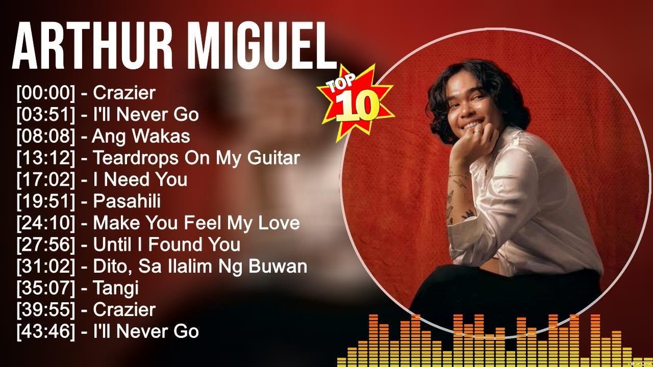 A r t h u r M i g u e l Greatest Hits ~ OPM Music ~ Top 10 Hits of All ...