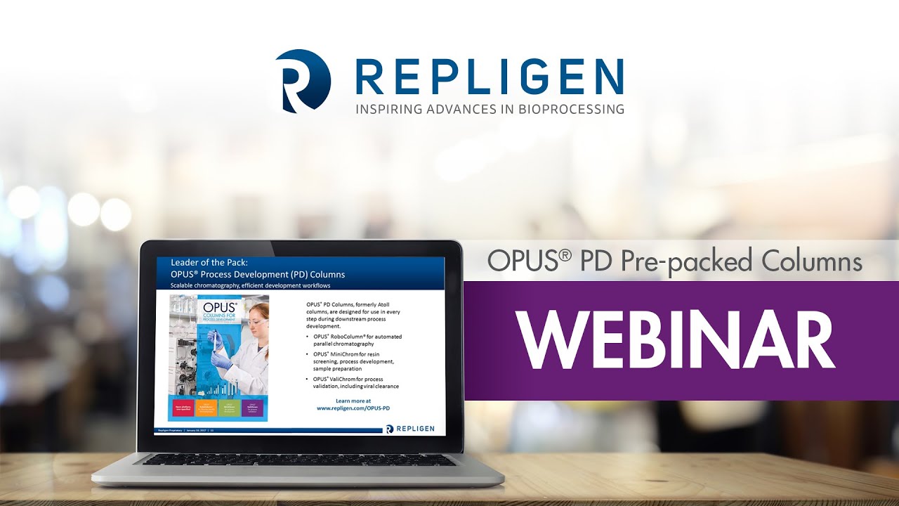 Webinar: Effective Deployment of OPUS® PD Pre-packed Columns - YouTube