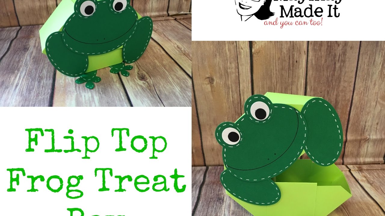 Flip Top Frog Treat Box and a #challenge - YouTube