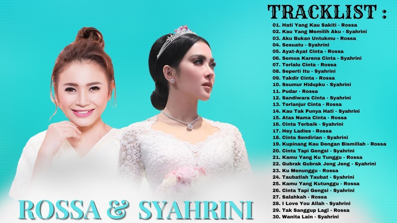 Rossa & Syahrini Full Album - [30 Lagu Pop Indonesia Tahun 2000an Hits ...
