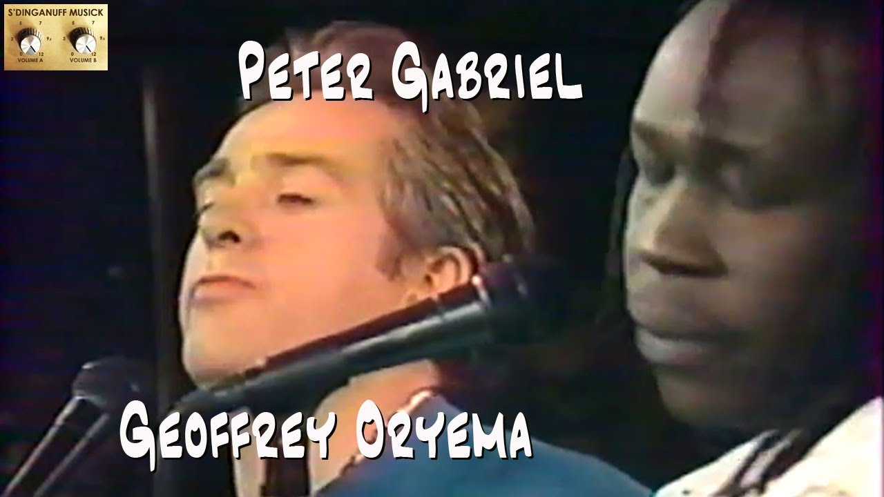 TODAY Show: Peter Gabriel and Geoffrey Oryema - YouTube