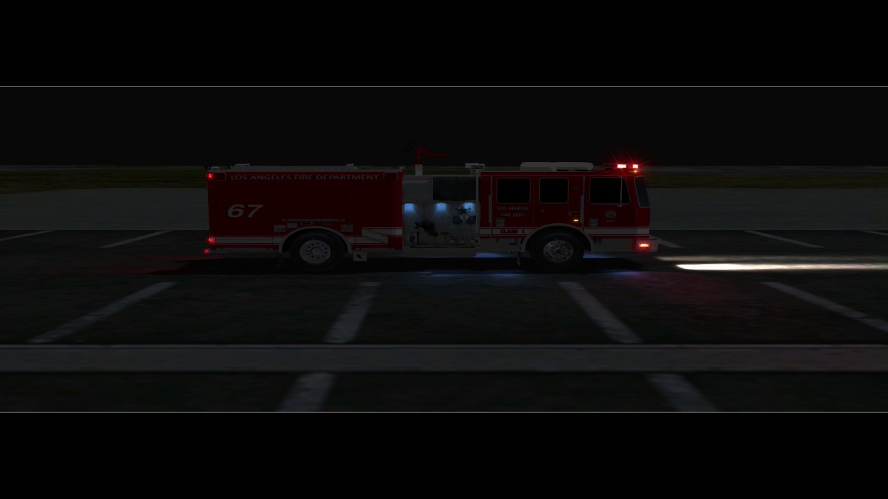 Emergency 4 - LAFD KME Engine - YouTube
