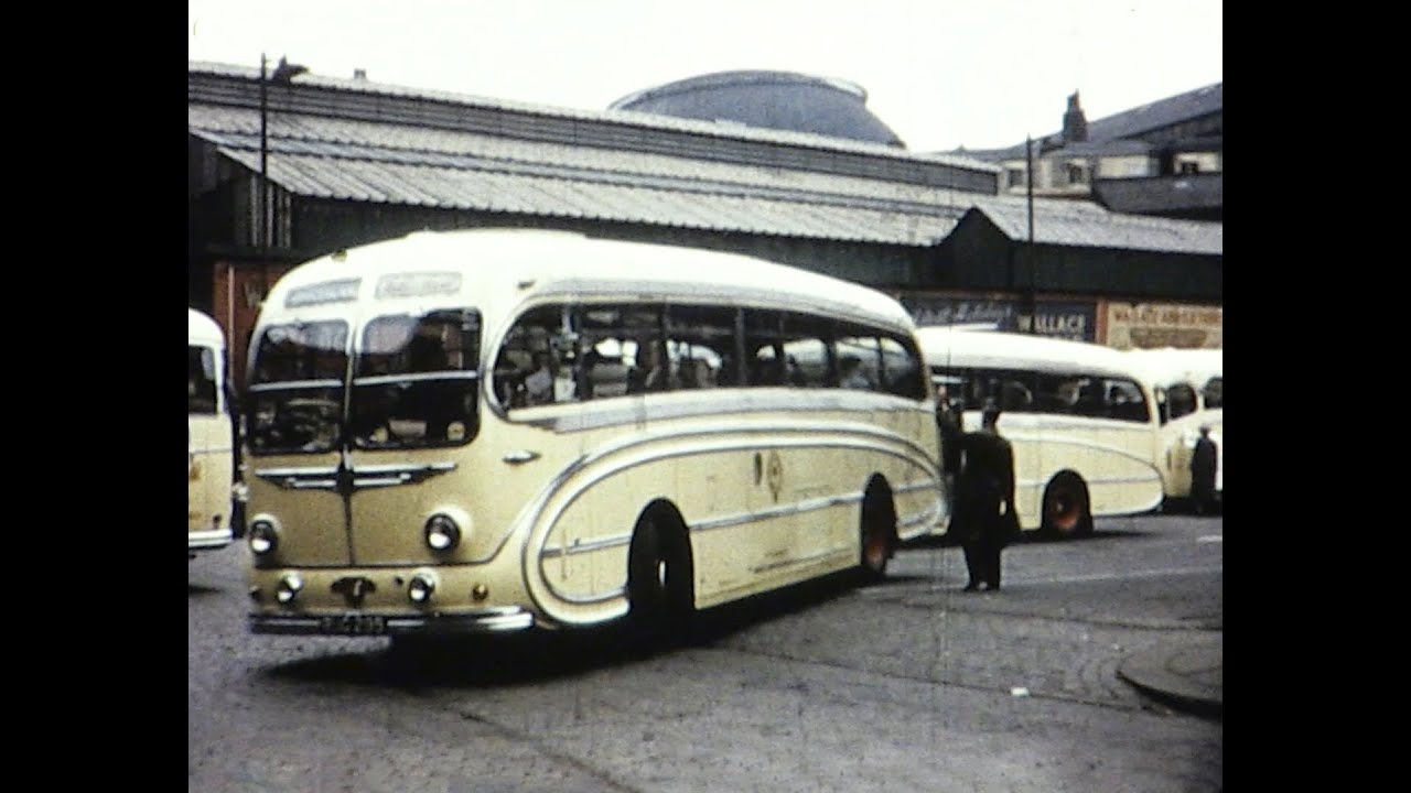 Vintage Bus Trips - 1950's - YouTube