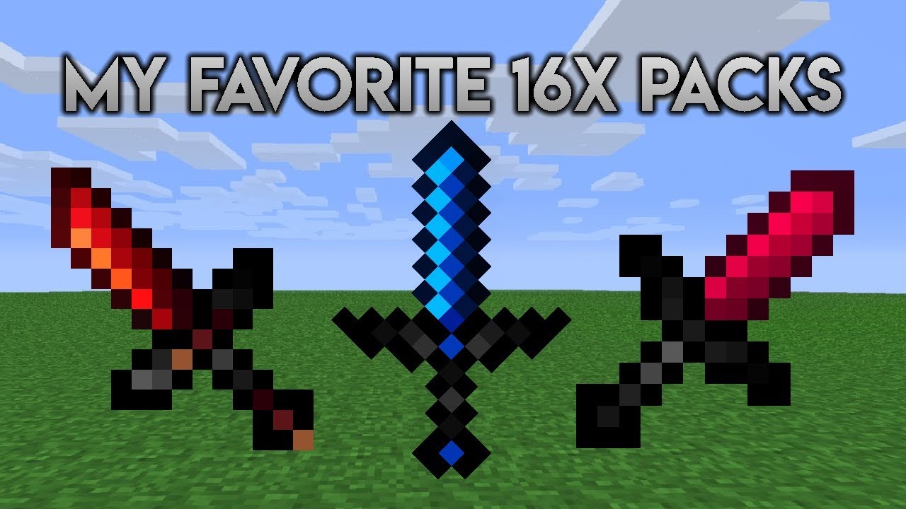 My Favorite 16x Packs - Downloads In The Description! - YouTube