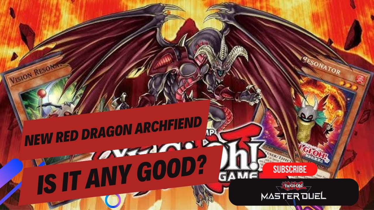 New Red Dragon Archfiend Resonator 2024 (Season 27) - Yu-Gi-Oh Master ...