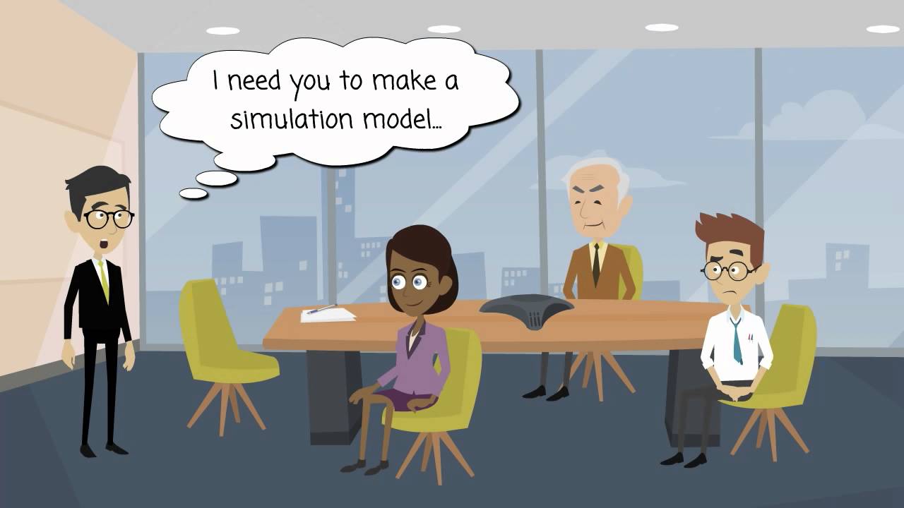 SimWell - Arena Simulation - Consulting Services - YouTube