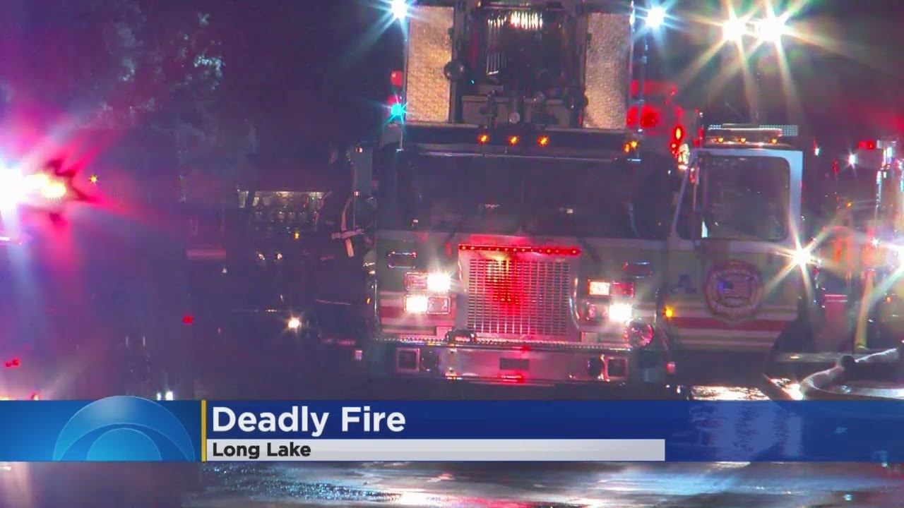 1 Killed, 2 Escape In Long Lake Fire - YouTube