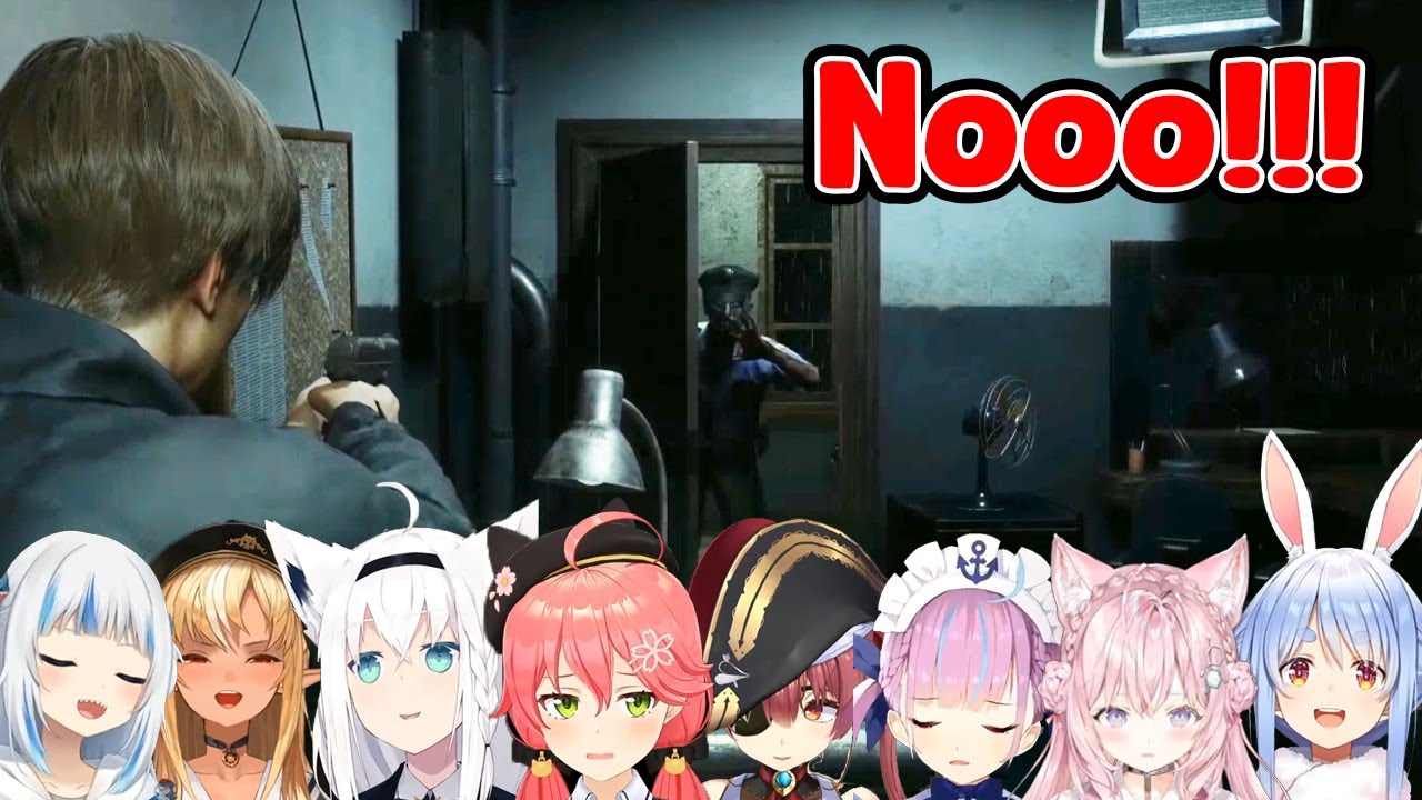 Hololive Their Reaction To A Zombie Suddenly Breaking Into The Room hololive-their-reaction-to-a-zombie-suddenly-breaking-into-the-room