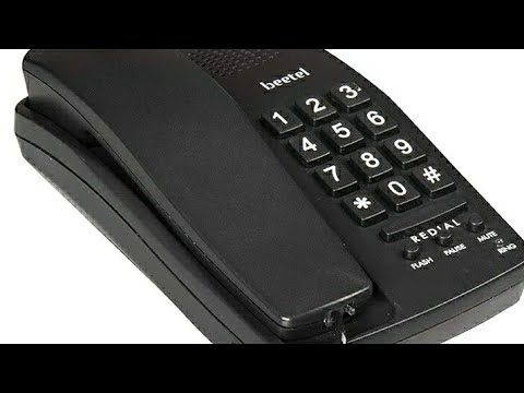 Beetel B15 landline unboxing - YouTube