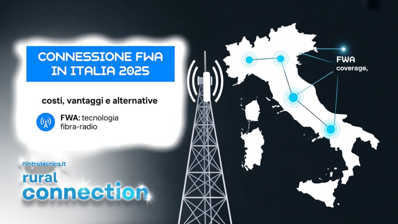 Connessione FWA in Italia costi e vantaggi 2025