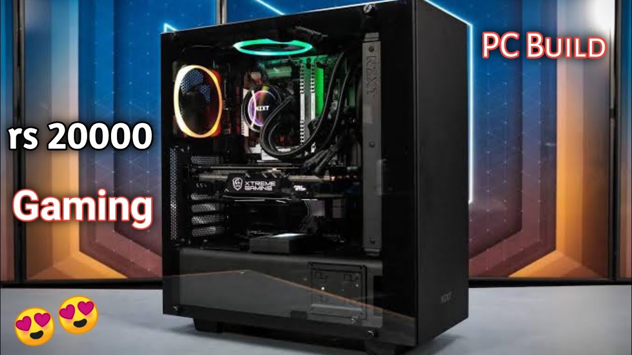 Rs 20000 Gaming PC Build in India 2023 🔥 Best Budget Gaming PC build ...