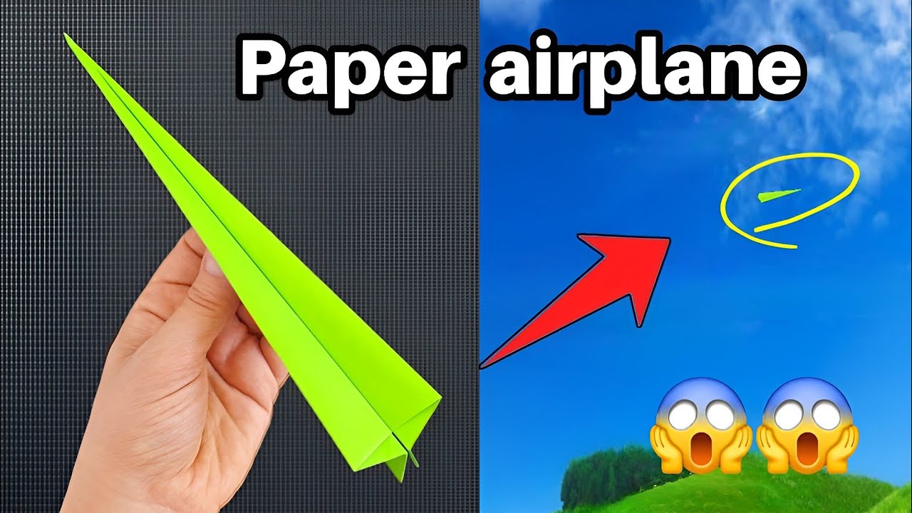 Paper airplane with ballistic missiles|How to make a paper plane that ...