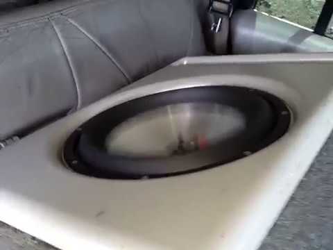 WOOFER MTX THUNDER 9500 12" CAJON VENTILADO ORIGINAL. - YouTube
