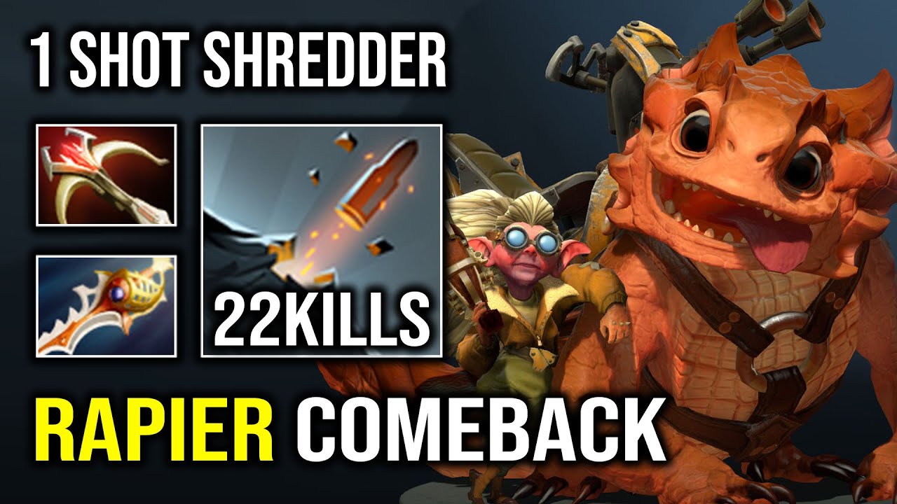 RAPIER Shredder Late Game Snapfire Mega Comeback Instant 1 Shot Clear ...