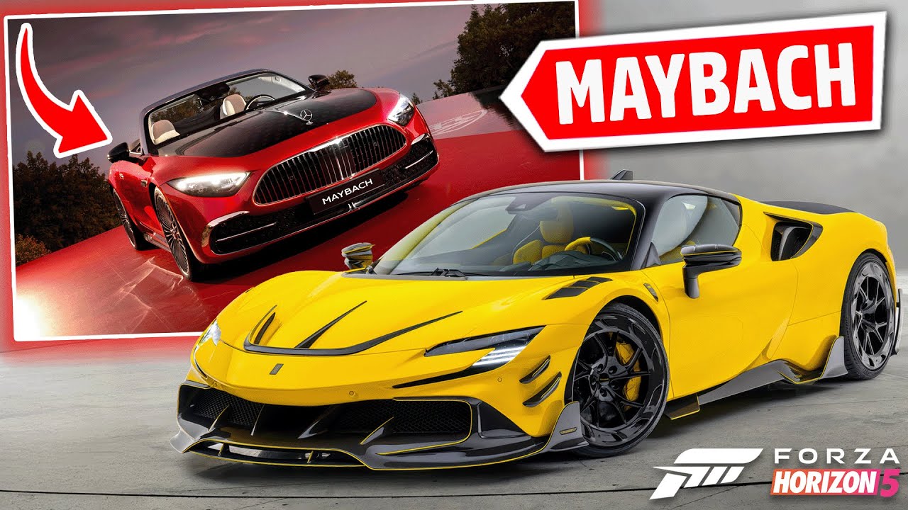 FORZA HORIZON 5 : KITS MAYBACH, MANSORY, MANHART... Un espoir ? 🔥 - YouTube