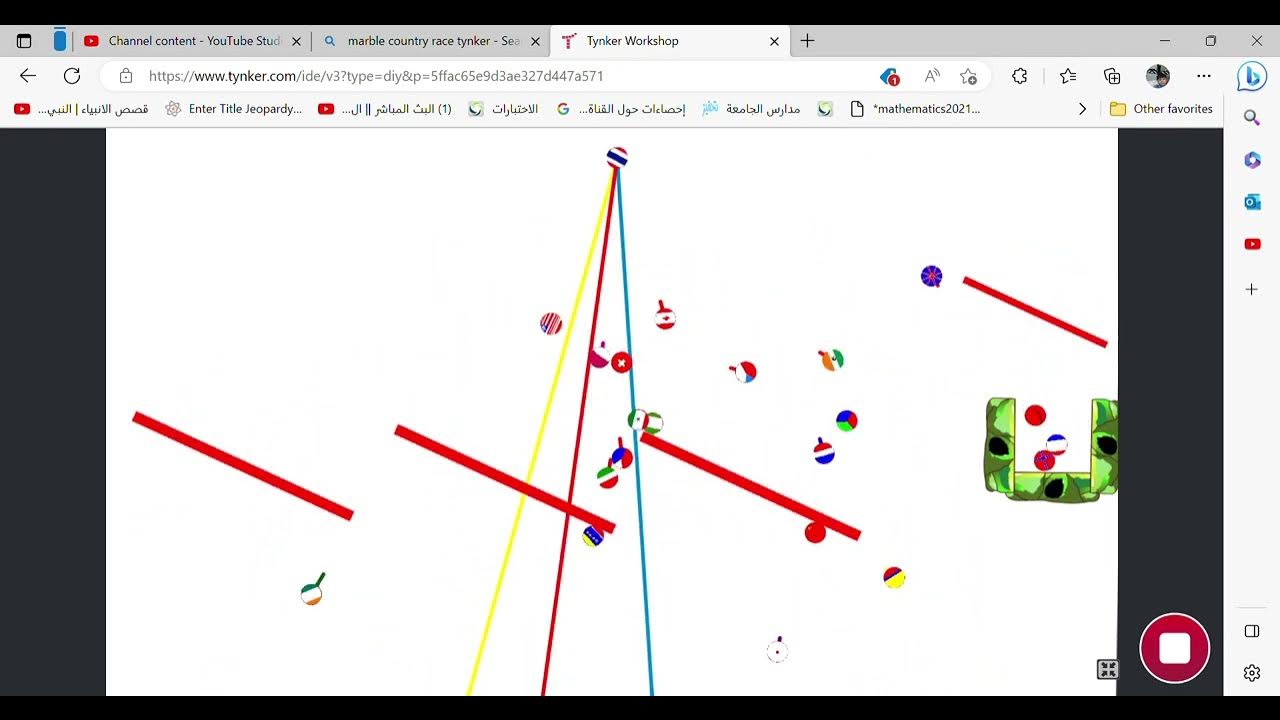 Marble Race Algodoo#5 - YouTube