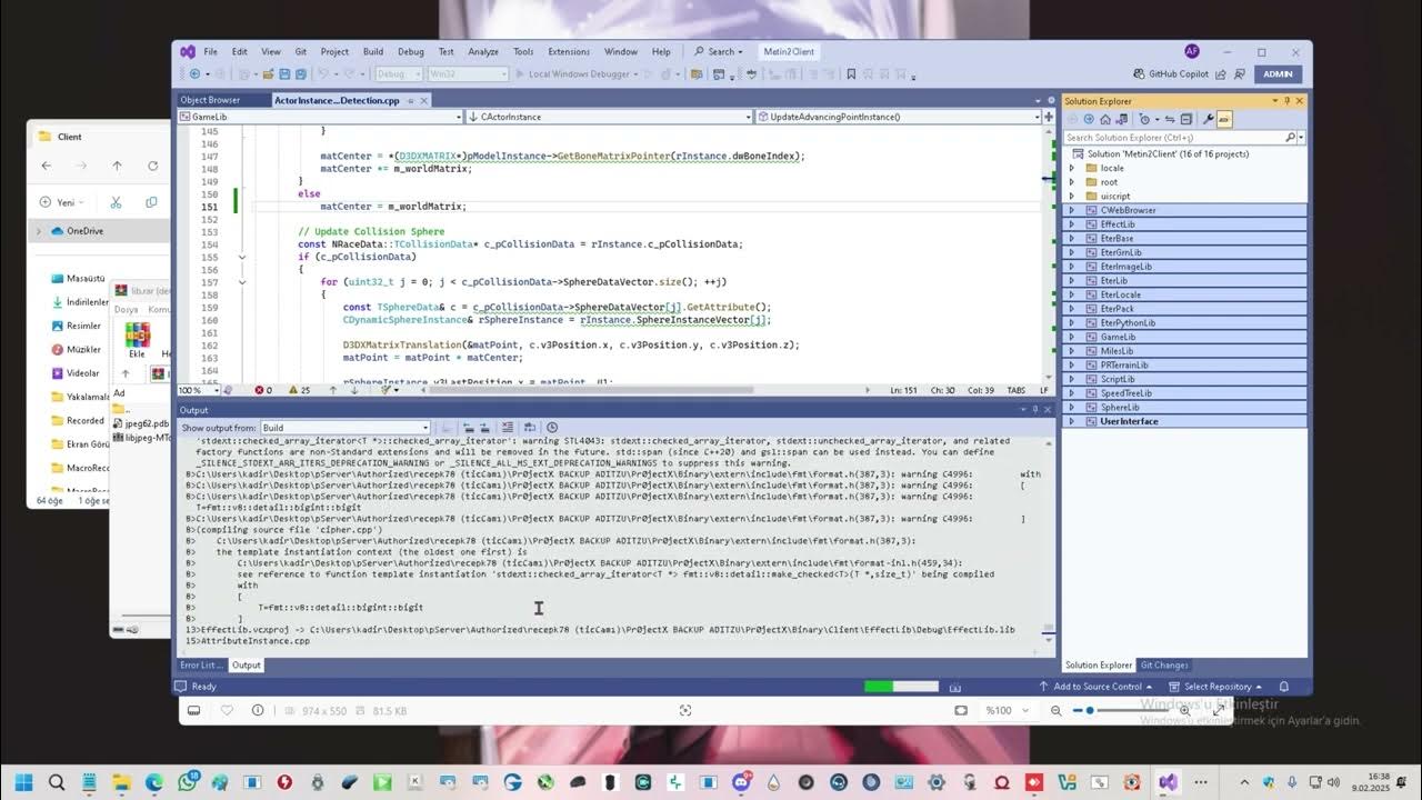 Metin2 Live Coding Visual Studio Hot Reload Tutorial - YouTube