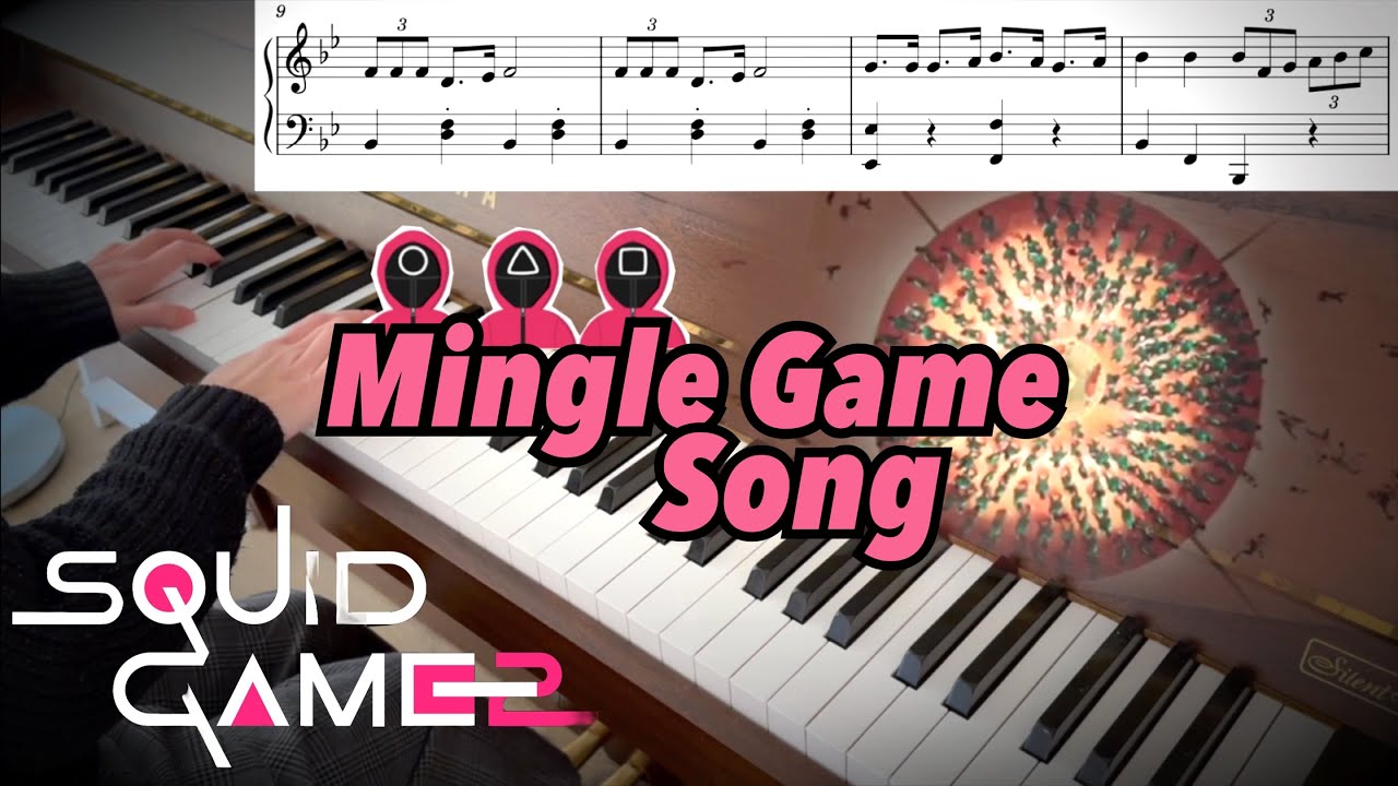 Squid Game 2 - Mingle Game Song⎪FREE Sheet Music download⎪piano cover ...