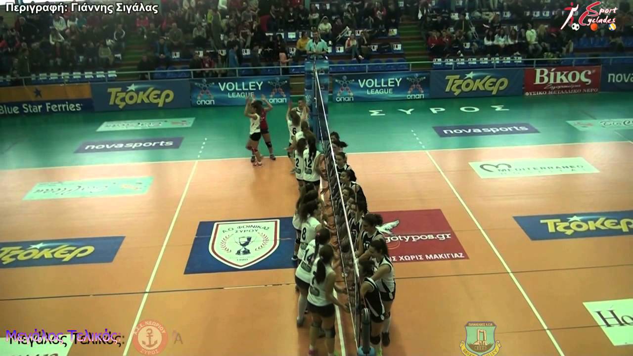 Final 4 βόλεϊ Κορασίδων. Στυγνότητα και απονομές - YouTube