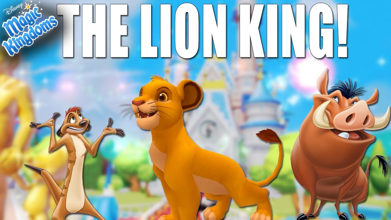 THE LION KING COMING TO DISNEY MAGIC KINGDOMS?!? - YouTube