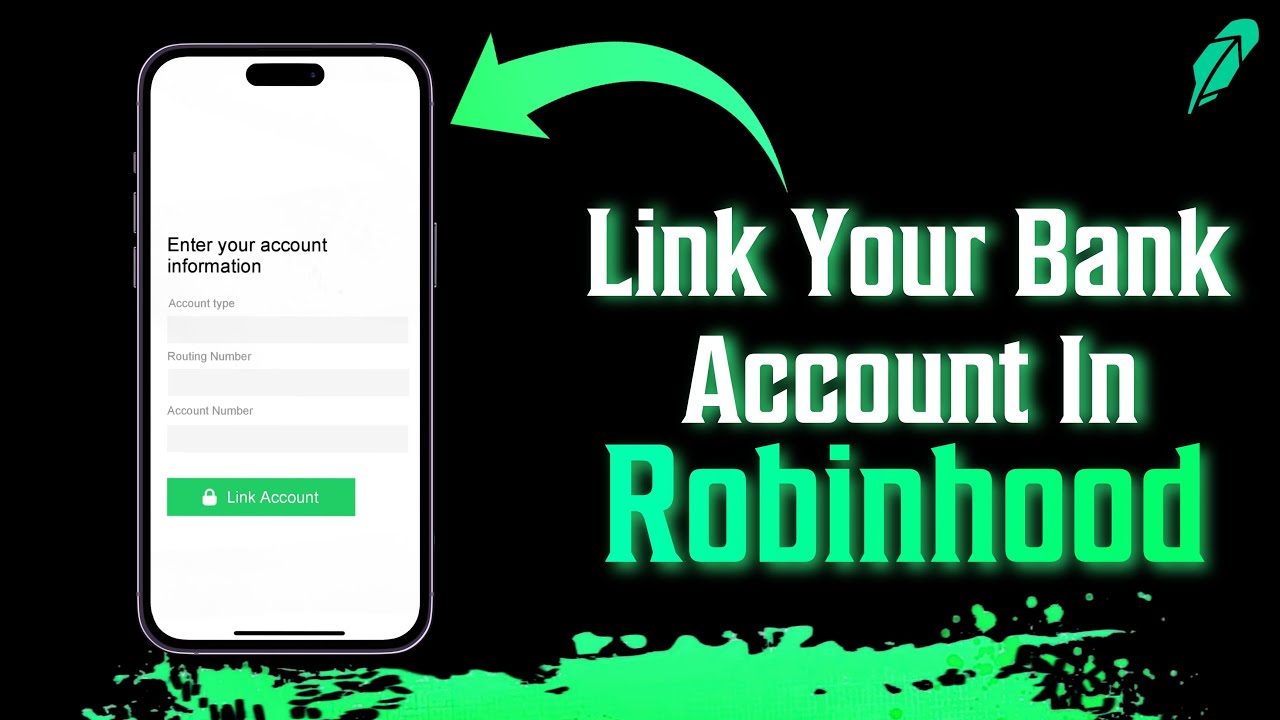 How To Link Your Bank Account To Robinhood | Simple - YouTube