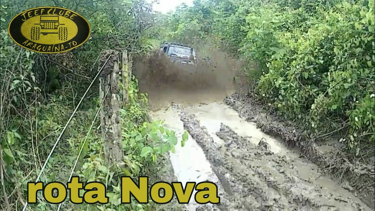 Trilha capa bode nova rota jeep club Araguaina - YouTube