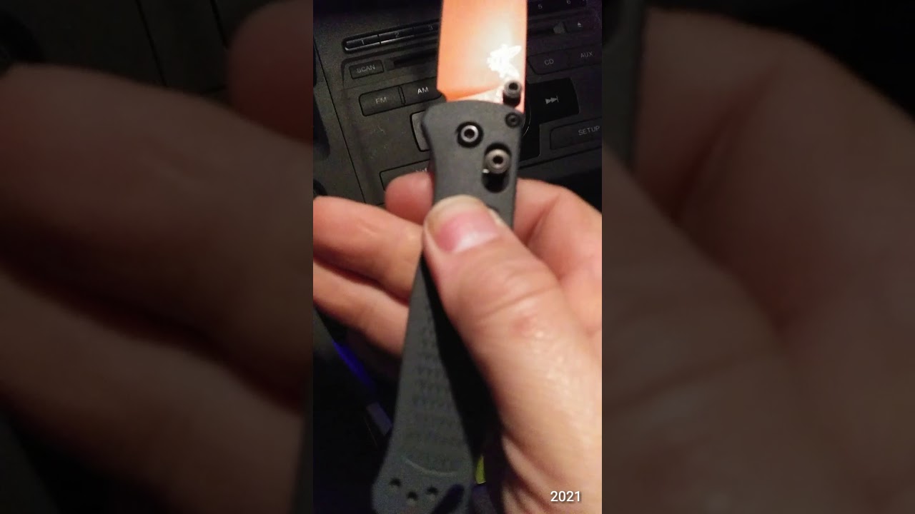 Benchmade Bugout 535OR-2103 Bass Pro Shops/Cabela's Exclusive - YouTube