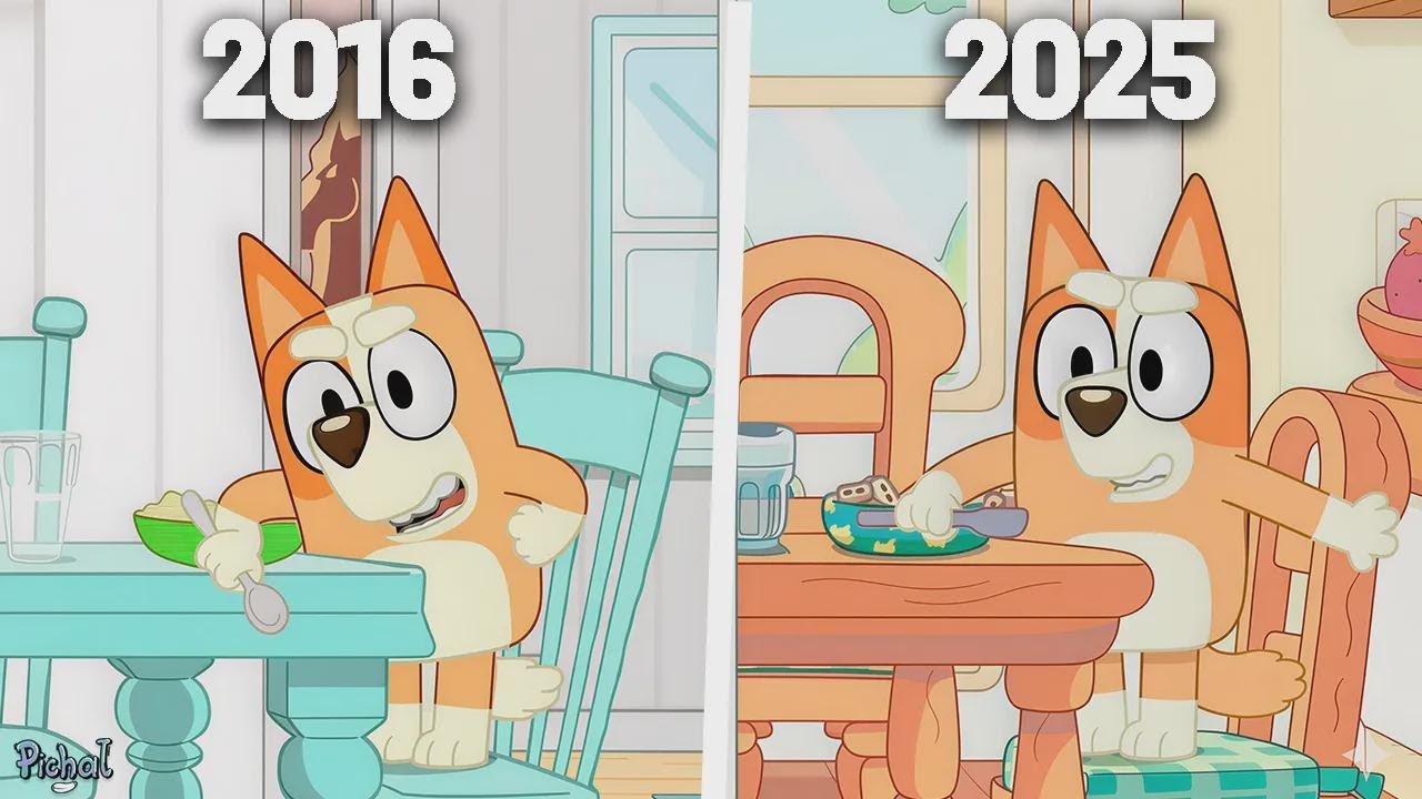Bluey’s First Ever Episode?! (Pilot vs. Official Version) - YouTube