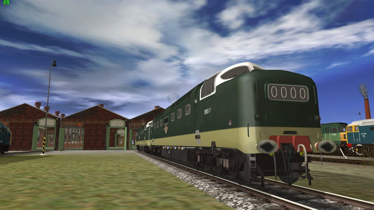 Trainz New Locos 3 Green Deltics. LOCO TV UK TRAINZ - YouTube