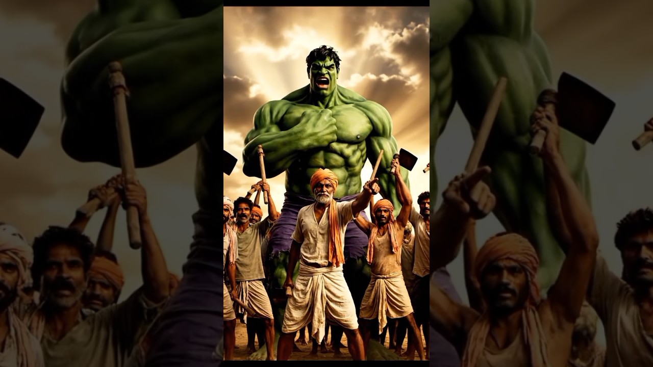 Jab baap khatre me ho… Hulk ka gussa 😡 | #shorts #hulkaivideos # ...