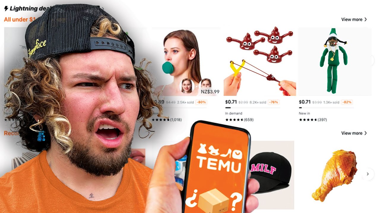 I Bought The Weirdest Items Off Temu - YouTube