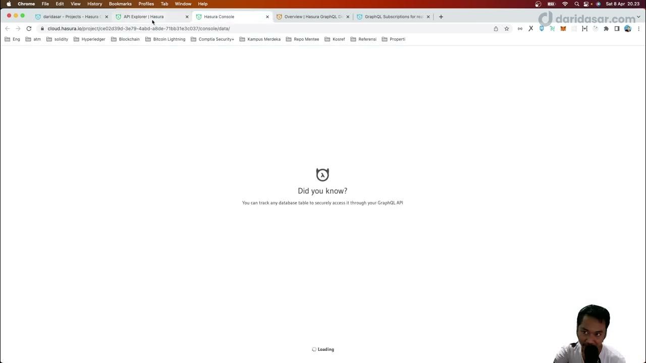 Belajar Hasura GraphQL - 3 Belajar Subscription - YouTube